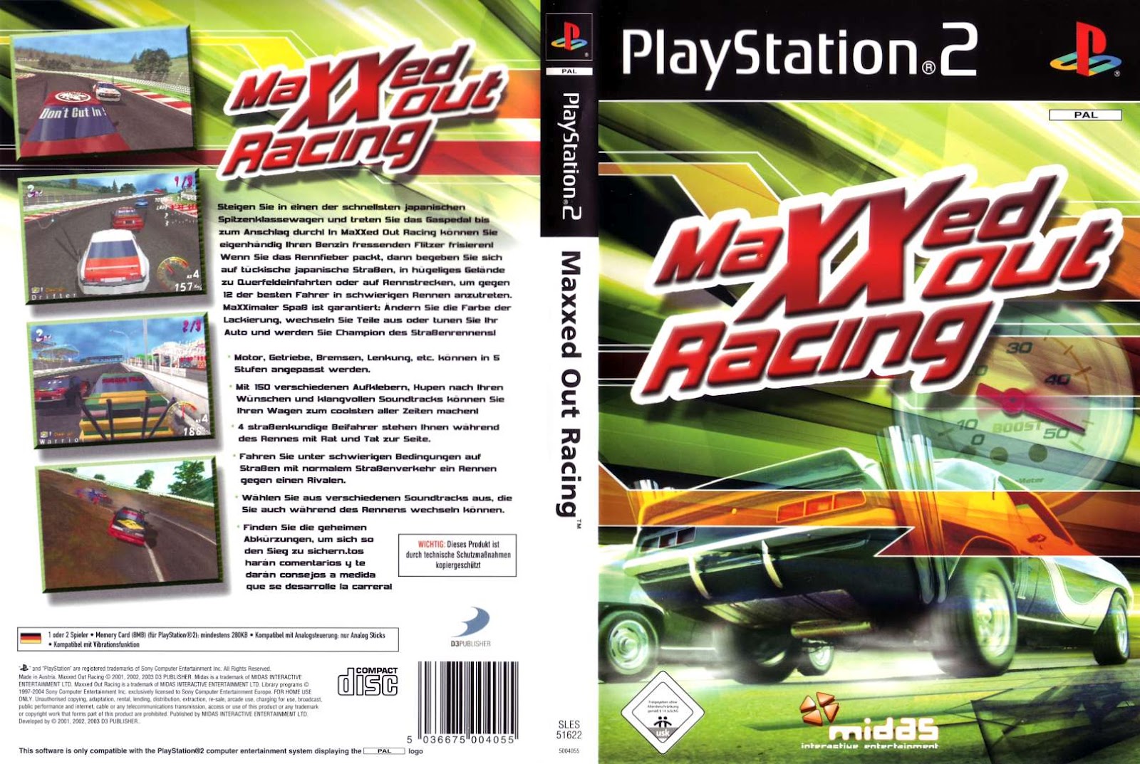 CAIU: COVERS DVDS PS2 (M)